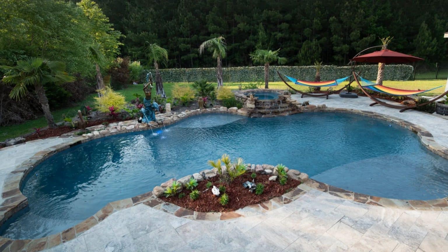 Custom In-Ground Pool Builders Louisiana - Aquarius Pools and Spas